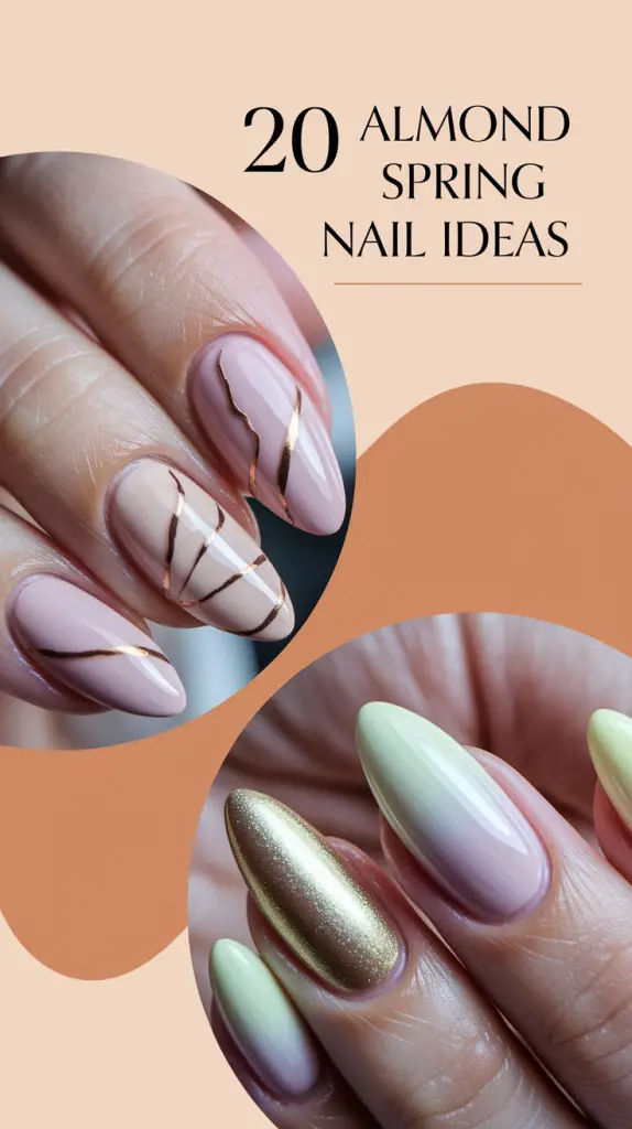 20 Almond Spring Nail Ideas 2025 – Cute, Classy & Simple Designs in ...