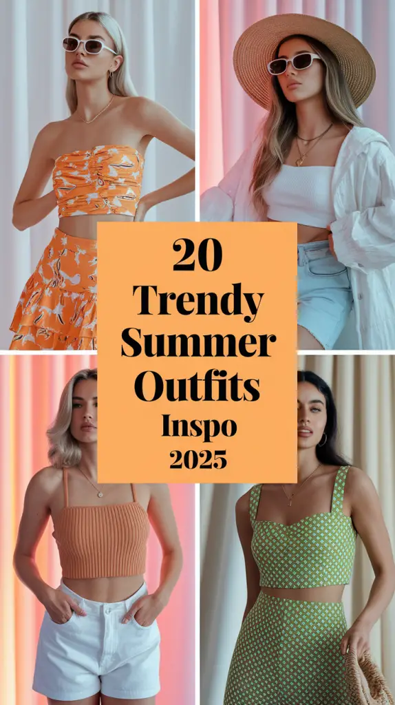 Trendy Summer Outfits Inspo 2025 – 20 Ideas for Casual, Modest & Baddie ...