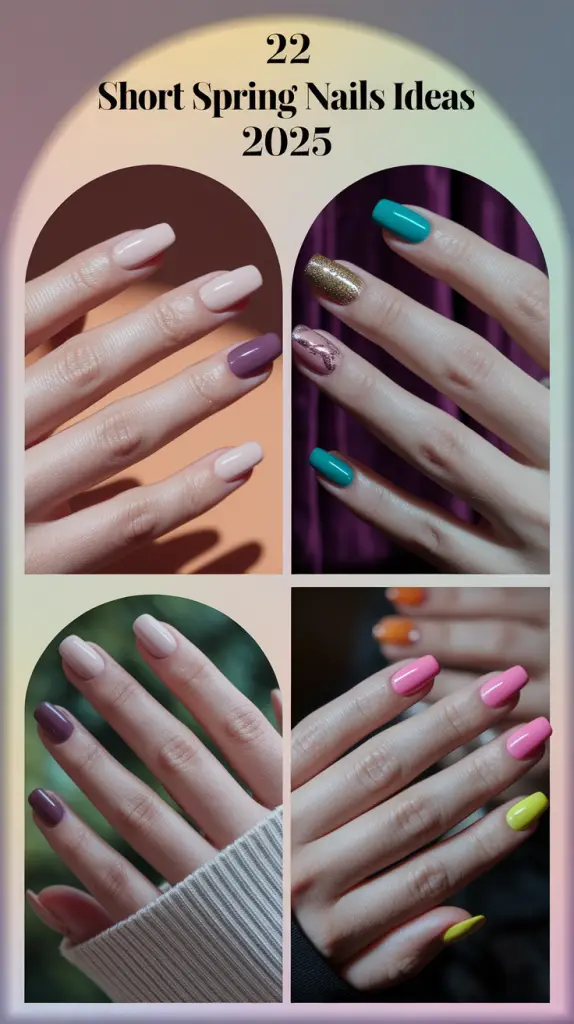 22 Short Spring Nails Ideas 2025 – Cute, Simple, and Trendy Designs