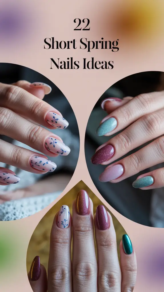 22 Short Spring Nails Ideas 2025 – Cute, Simple, and Trendy Designs