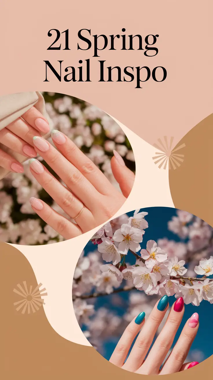 21 Spring 2025 Nail Inspo Ideas – Trendy Pastel Color Designs with Gel ...
