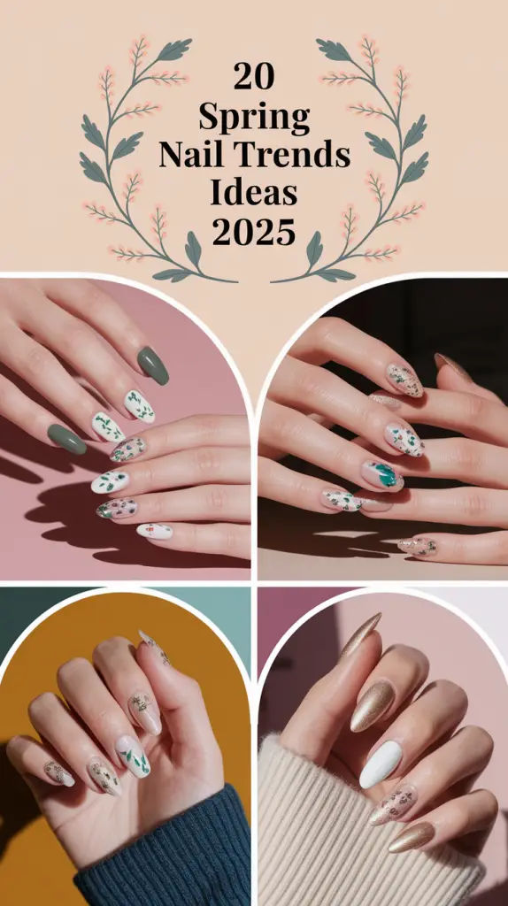 Spring Nail Trends Ideas 2025 – 20 Trending Colors & Designs | Biab ...