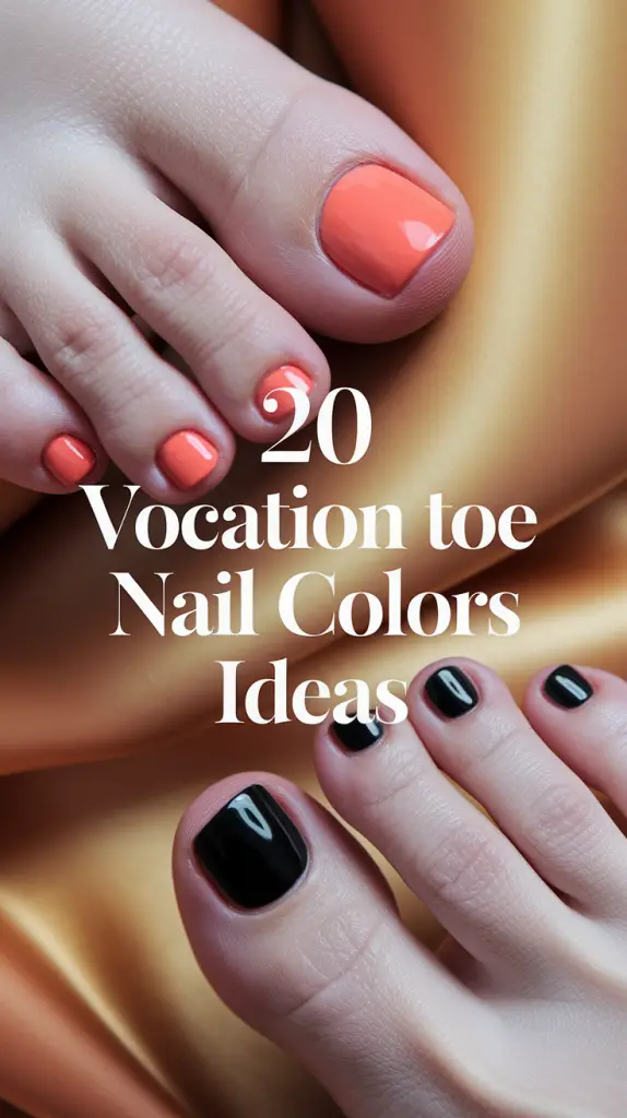 20 Vocation Toe Nail Colors Ideas 2025 – Trendy Beach & Summer Designs
