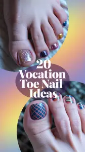 20 Vacation Toe Nail Ideas 2025 – Cute and Trendy Pedicures for the ...
