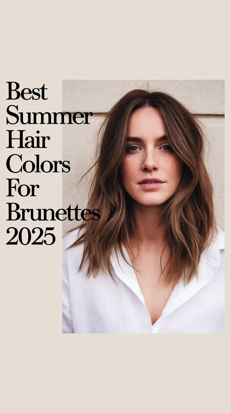 Best Summer Hair Colors for Brunettes 2025 – 20 Ideas for Dark, Light ...