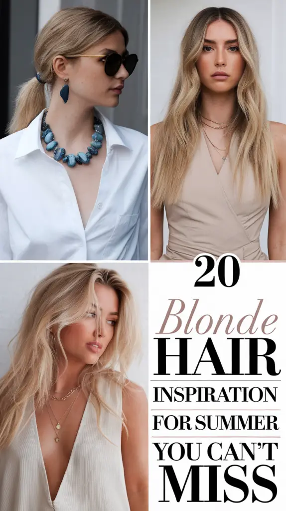 20 Blonde Hair Inspiration Ideas for Summer 2025 You Can’t Miss ...