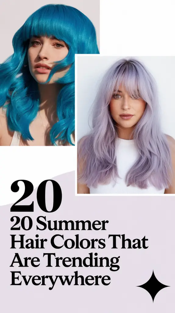 20 Cute Summer Hair Colors 2025 That Are Trending Everywhere for ...