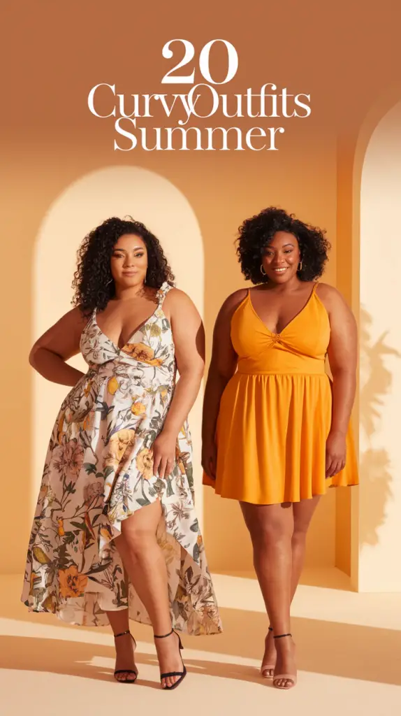 20 Trendy Curvy Outfits Summer 2025: Casual, Elegant, Work & Beach Styles for Every Size