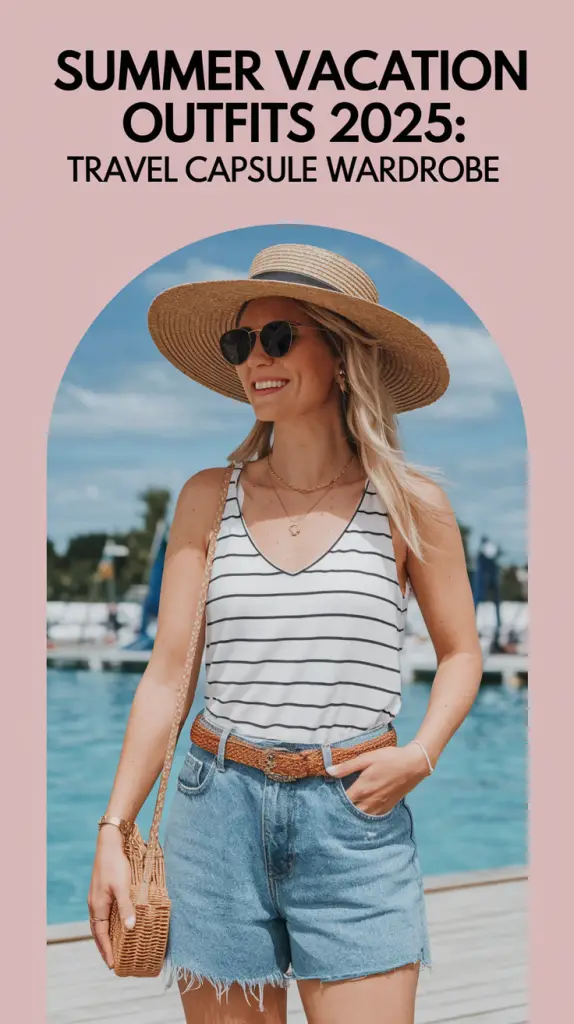 20 Classy Summer Vacation Outfits Travel Capsule Wardrobe Ideas for 2025