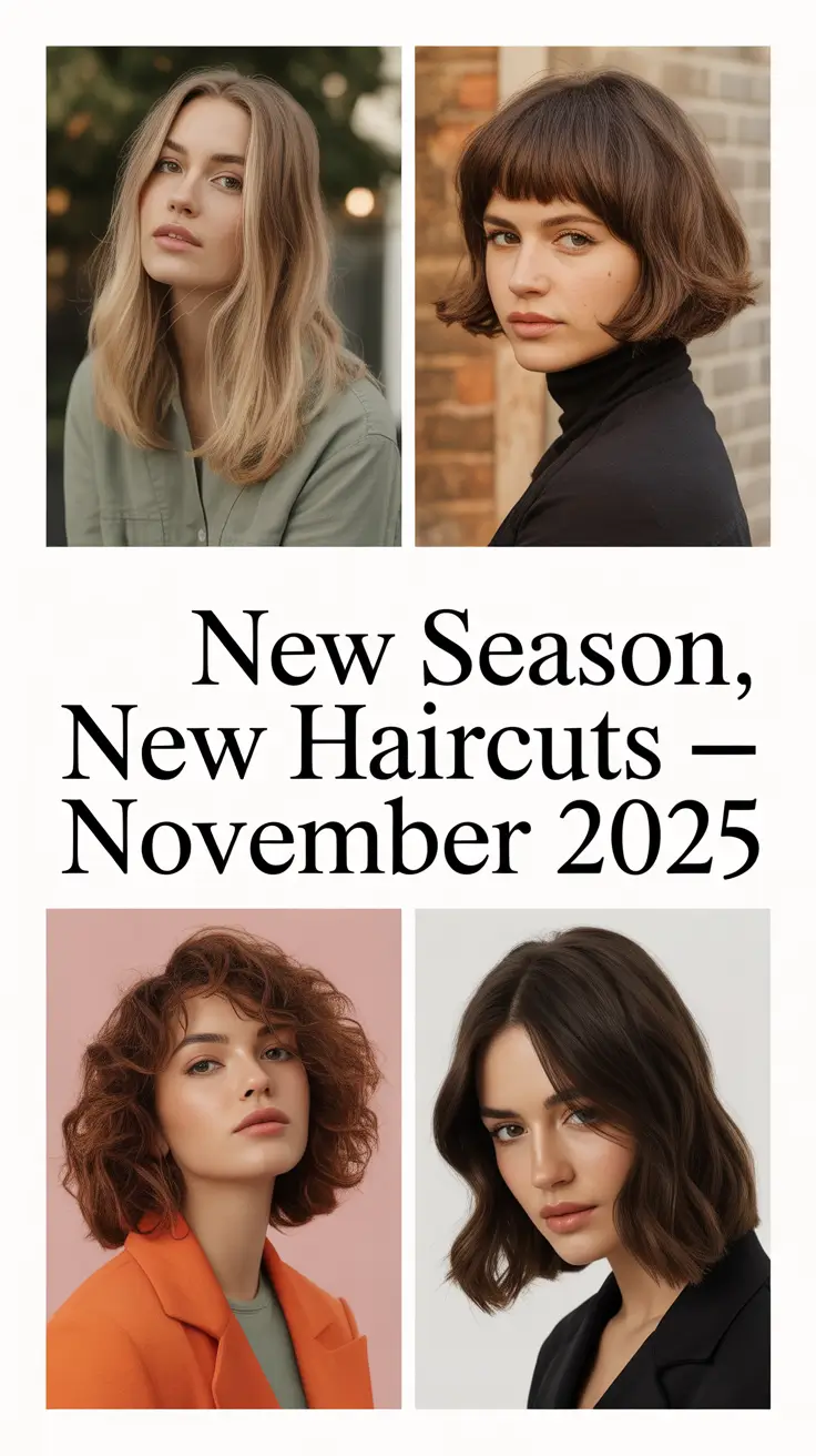 New Season, New Haircuts – November 2025 | Best November Hairstyles ...