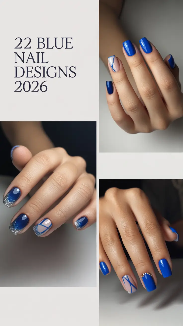 Blue Nail Designs 2026 – Trending Ideas, Cute & Simple Inspo for Summer