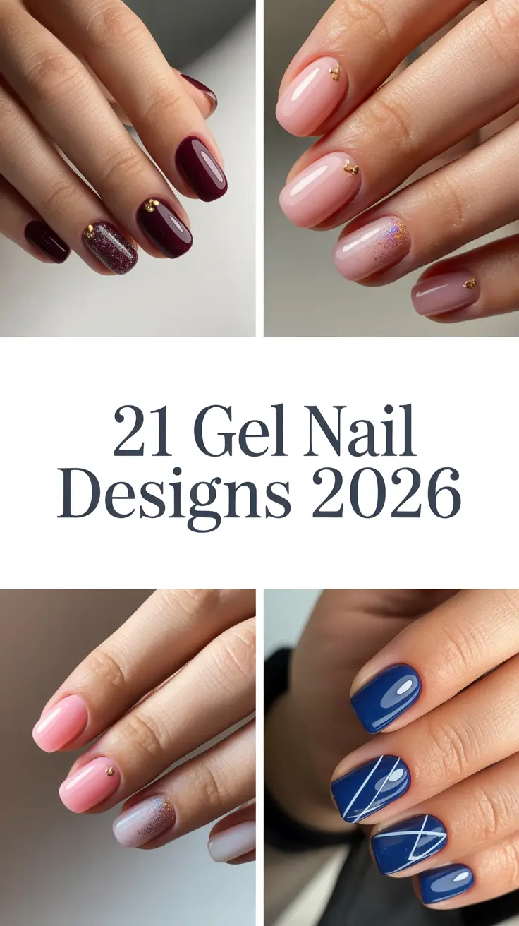 Gel Nail Designs 2026 – Trendy Colors, Cute Ideas Short & Classy Art ...