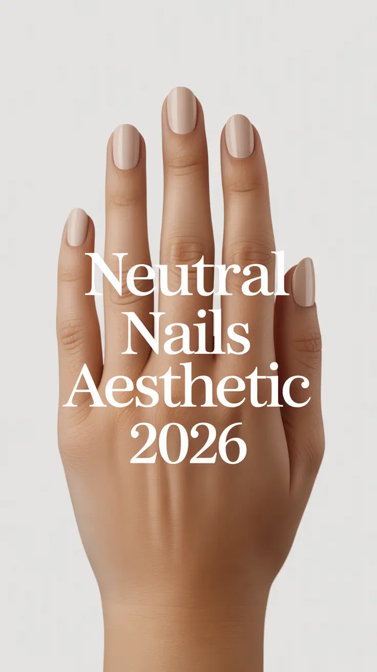 Neutral Nails Aesthetic 2026 – Elegant Ideas & Pretty Designs