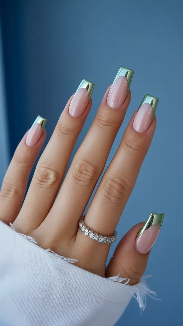 New Chrome Nails Ideas 2026 – Best Light Pink Chrome Nails Designs for ...
