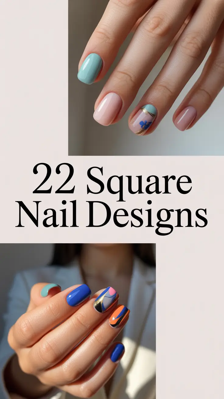Square Nail Designs 2026 – Soft Modern Ideas & Inspiration