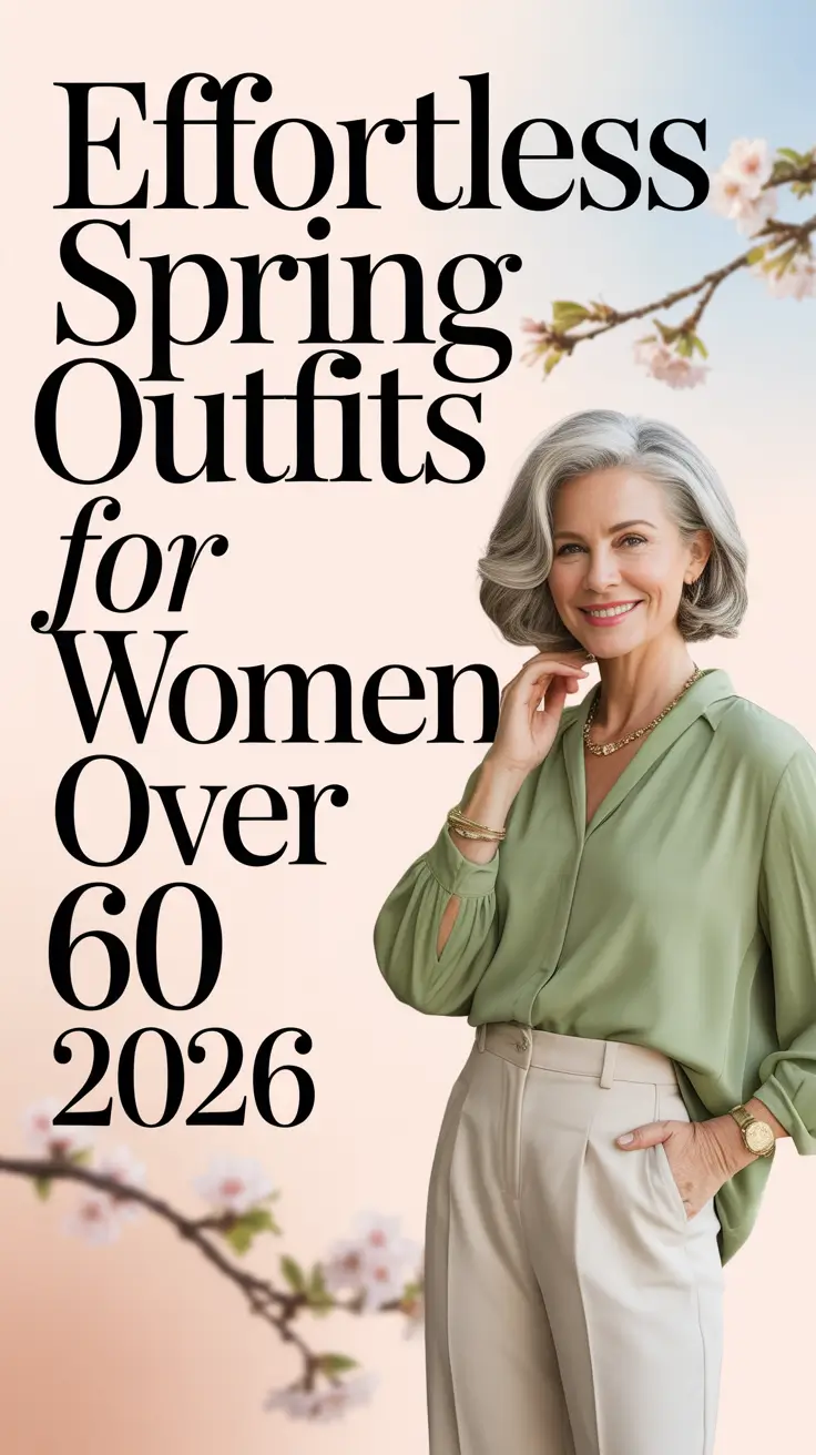 Effortless Spring Outfits for Women Over 60 2026 – Classy & Simple ...