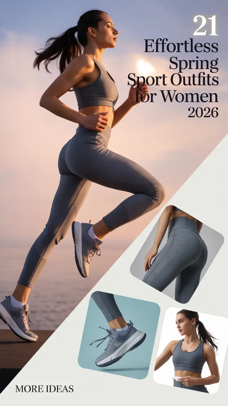 Effortless Spring Sport Outfits for Women 2026 – Fresh Sport Chic ...