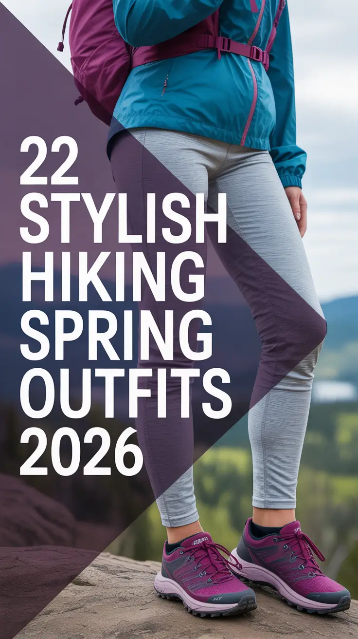 Stylish Hiking Spring Outfits 2026 – Cute Hiking Inspo for Early Spring ...
