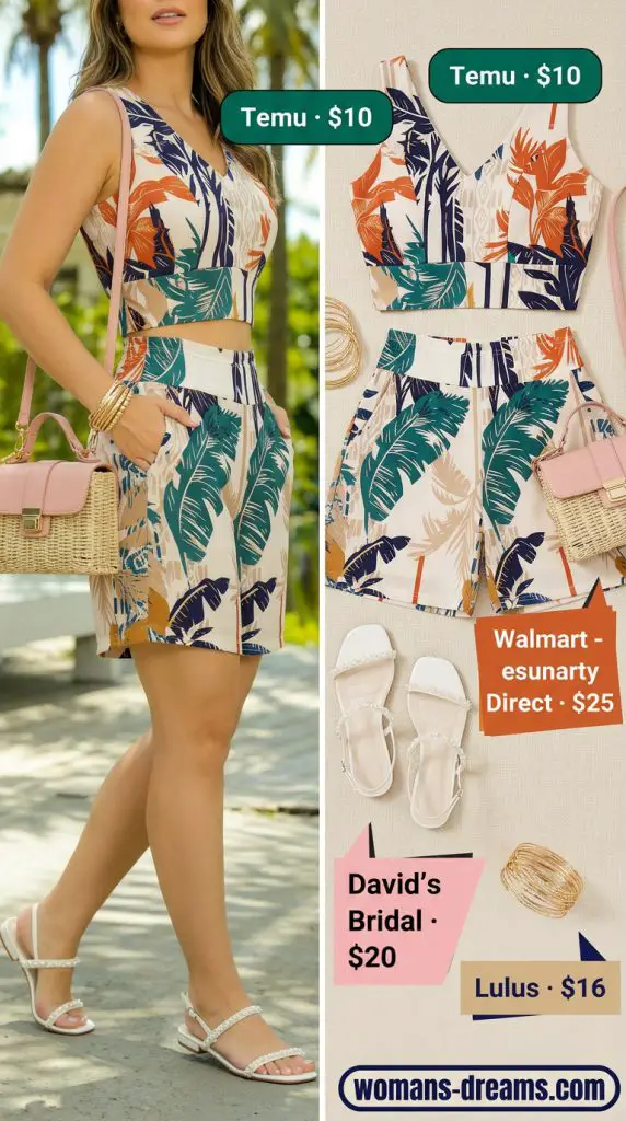 23 Trendy Summer Matching Set Outfits for Women 2026